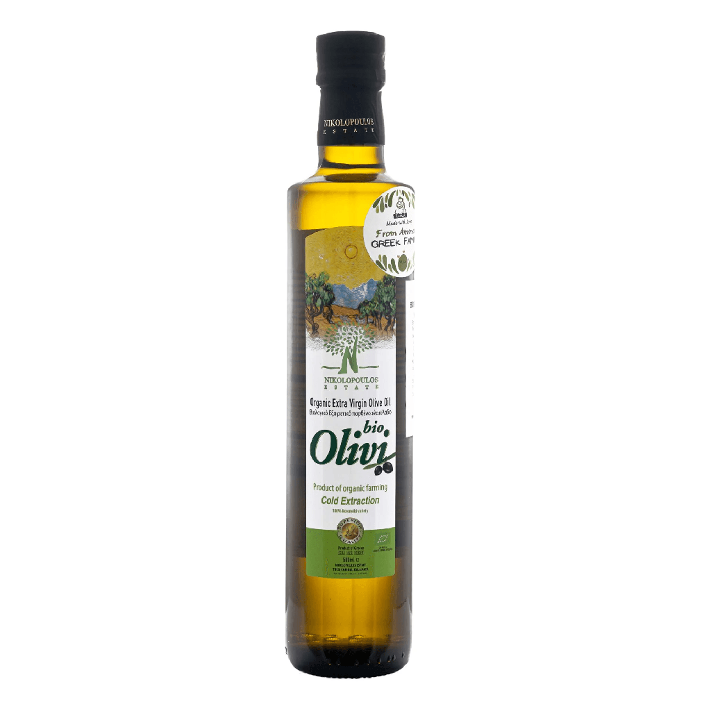 Olivi - Greek Organic Extra Virgin Olive Oil - 0,5L – Amma Shop